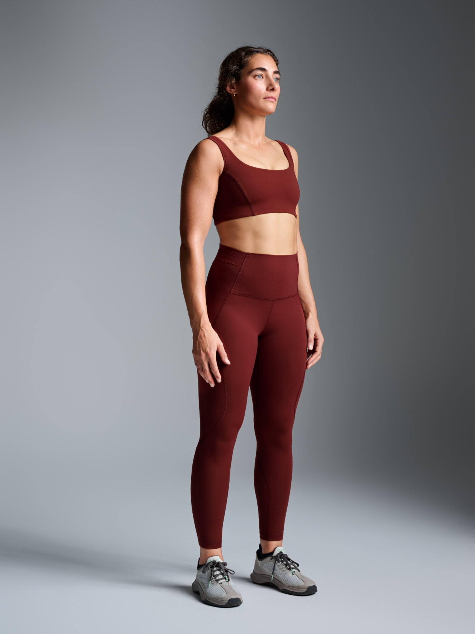 LIMITS POCKET 7/8 Super High Rise Legging Rust